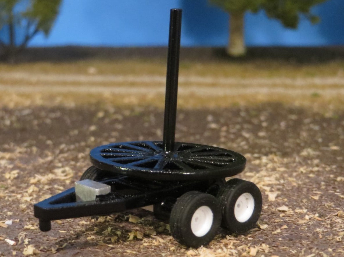 1/64 Tile Stringer Trailer (Black) – 2 Scale Fabrications